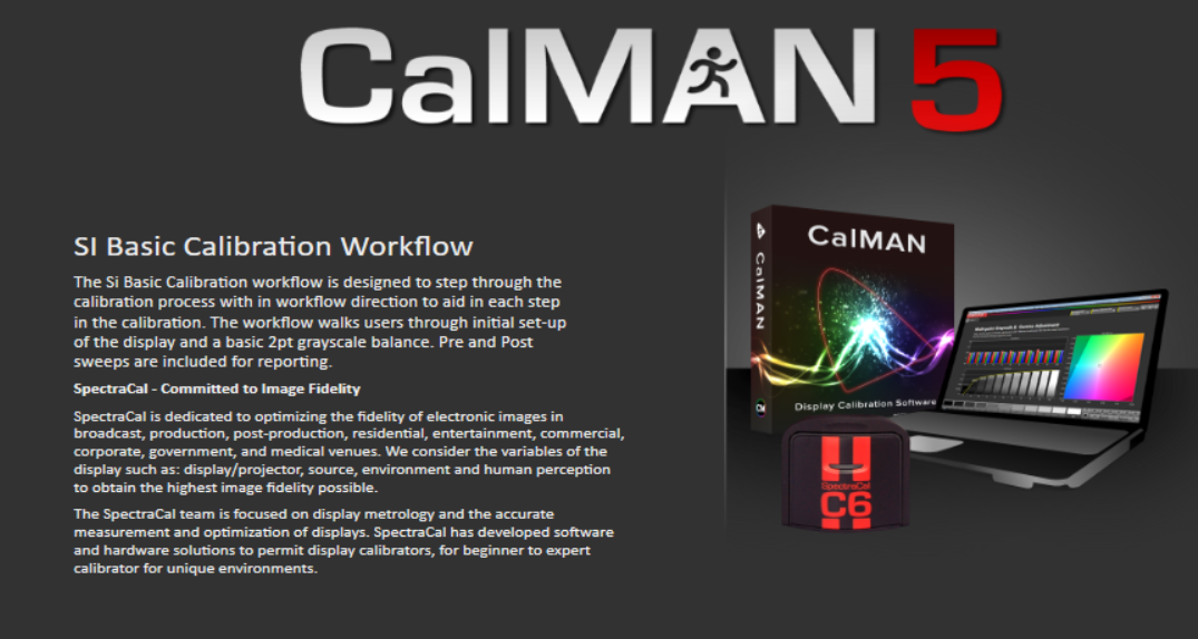 Walk Thru - Calman SI Basic Workflow - The Laser Video EXPerience